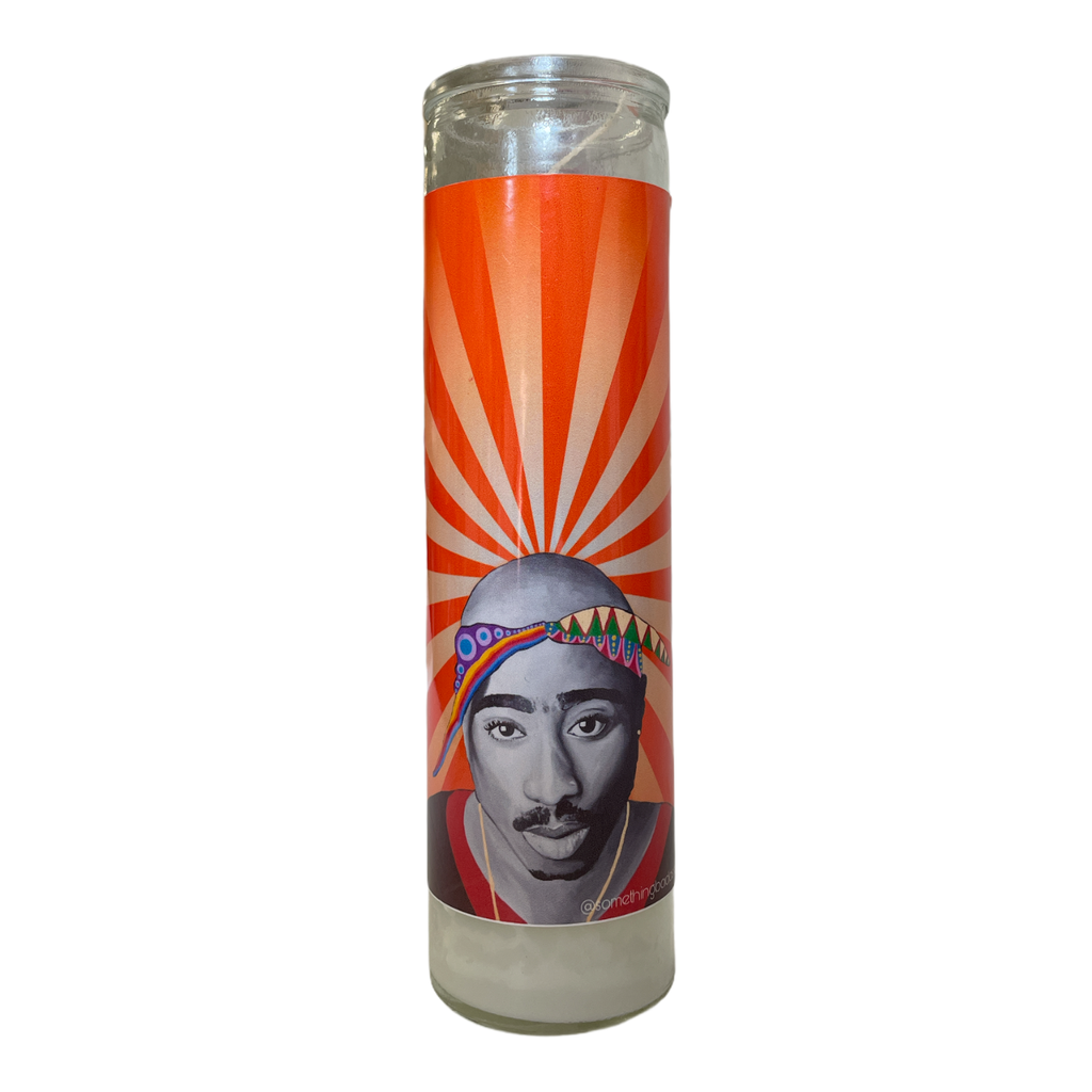 Chelsea Merrill Tupac Prayer Candle – shopthetreehouse